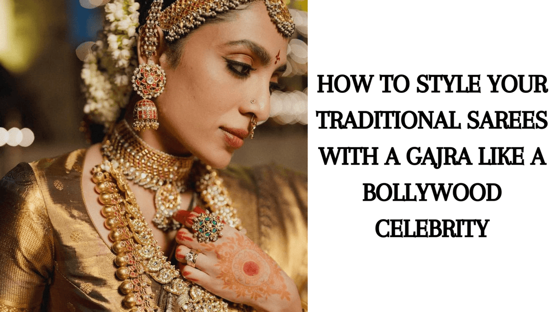 How to Style Your Traditional Sarees with a Gajra Like a Bollywood ...