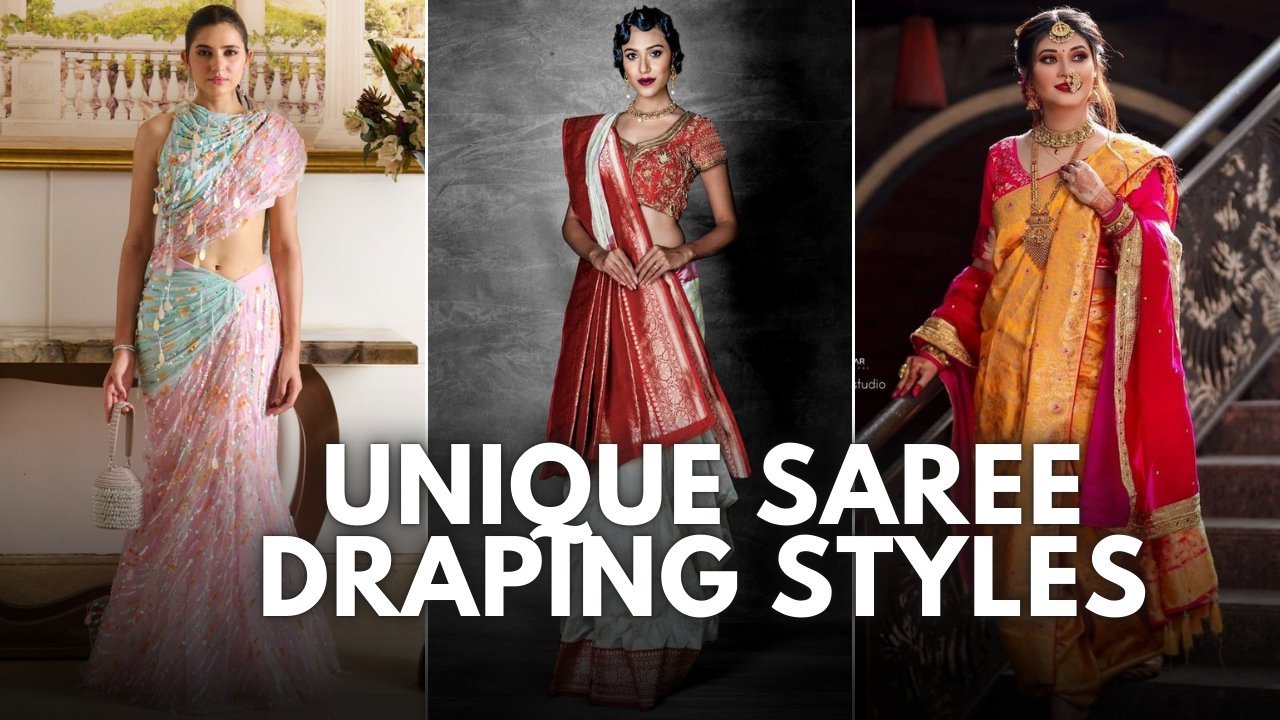 How to Look Slim in a Saree: 14 Unique Draping Styles for a Flattering Look